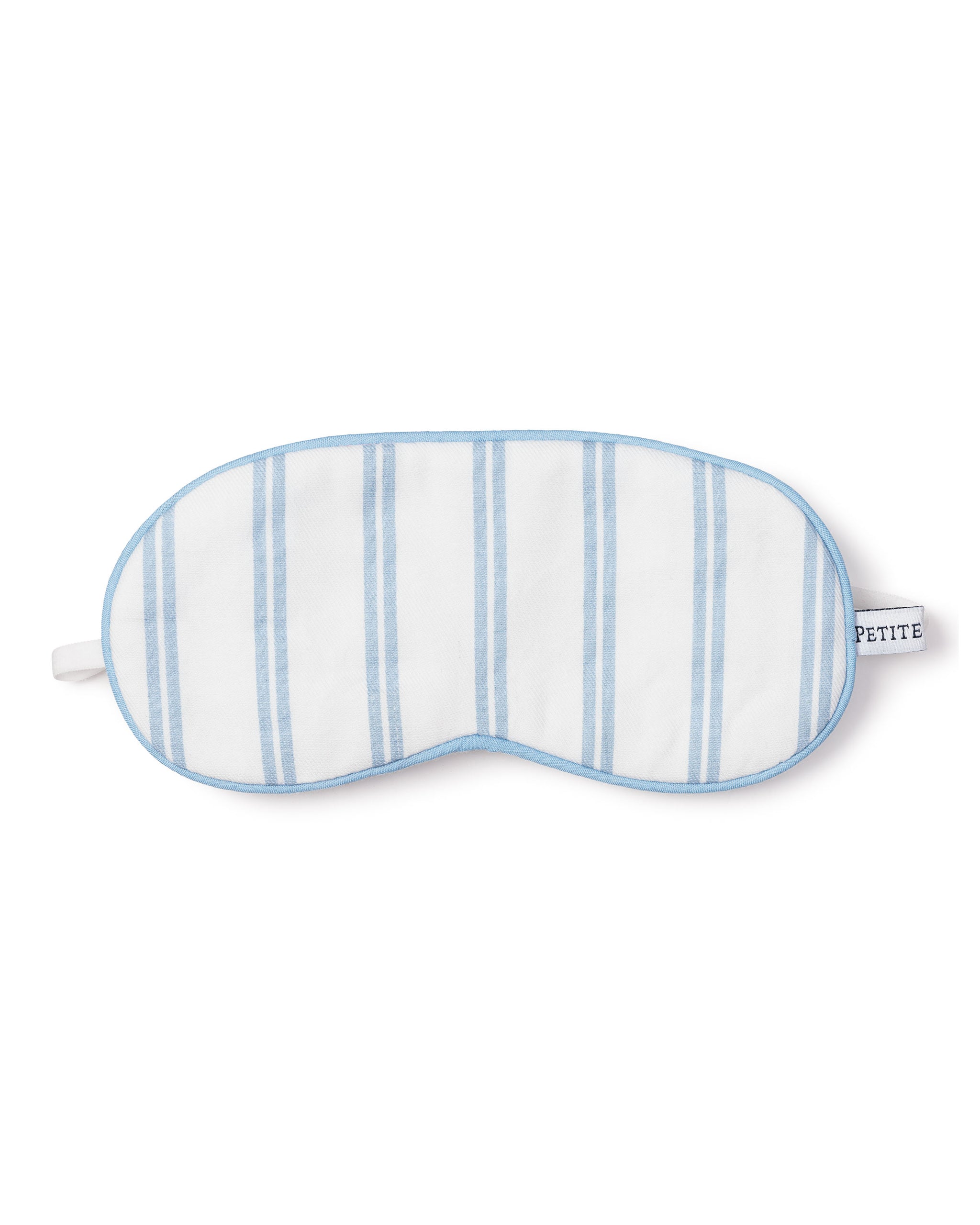 Children's Periwinkle Stripe Eye Mask | Petite Plume