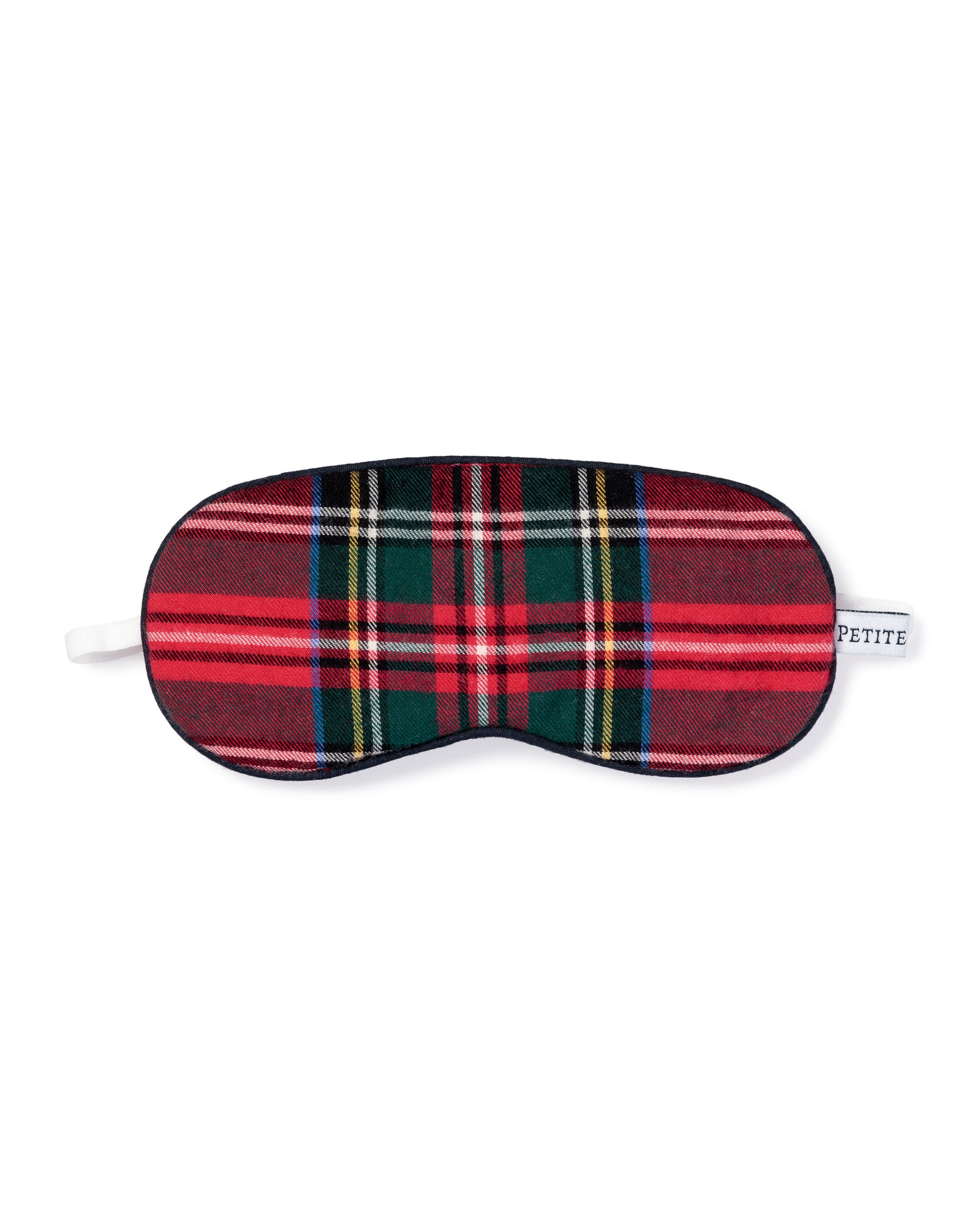 Children's Imperial Tartan Traditional Eye Mask | Petite Plume