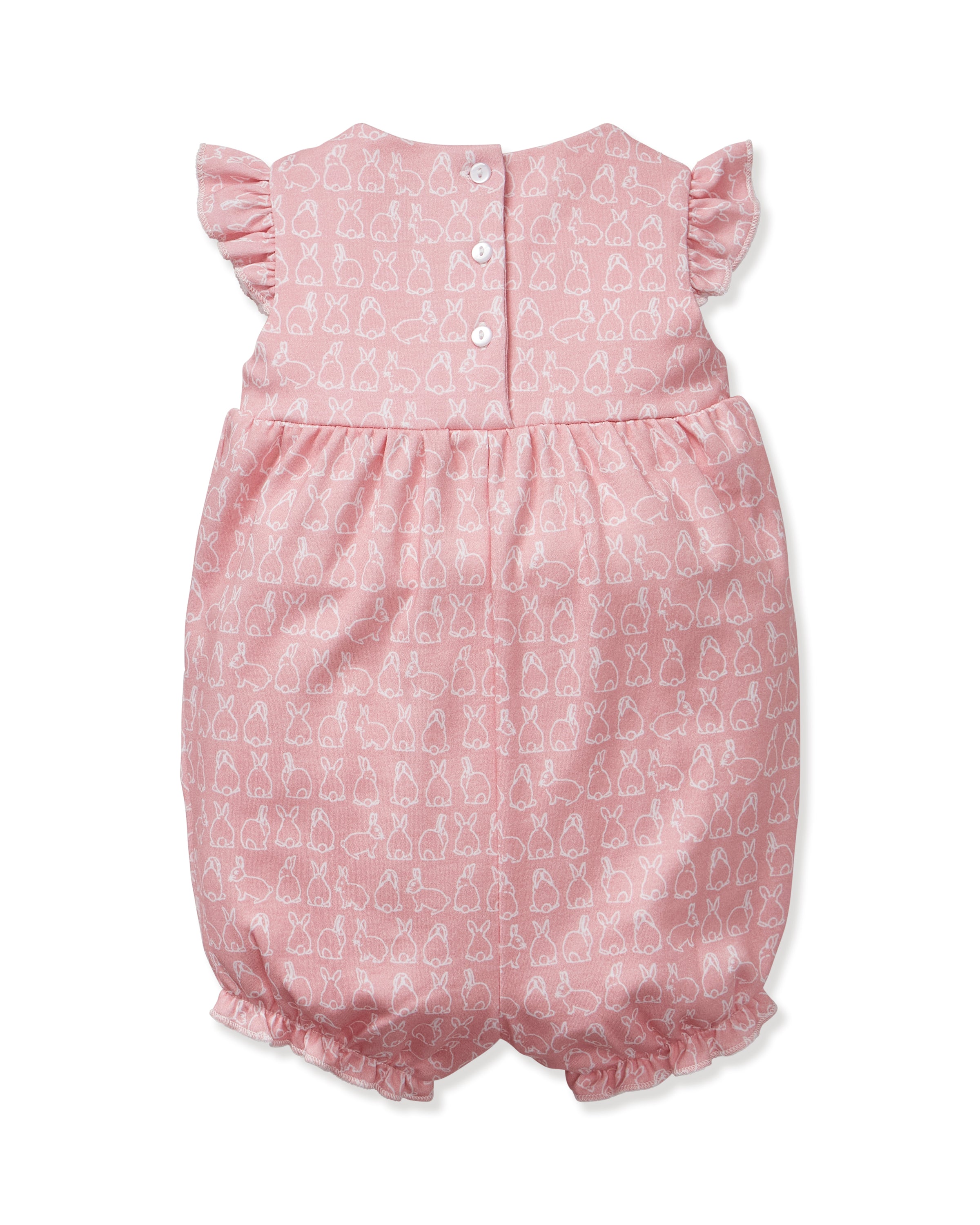 Baby's Pima Isla Play Romper in Hoppy Days Pink