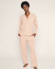 Women's Pima Pajama Set in Camel | Petite Plume