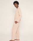 Women's Pima Pajama Set in Camel | Petite Plume