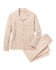 Women's Pima Pajama Set in Camel | Petite Plume
