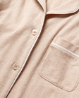 Women's Pima Pajama Set in Camel | Petite Plume