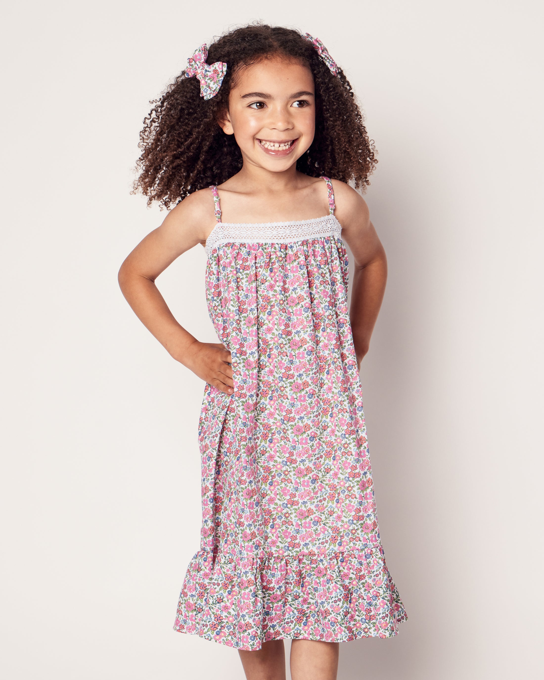 Children's Fleurs de Rose Lilly Nightgown Petite Plume