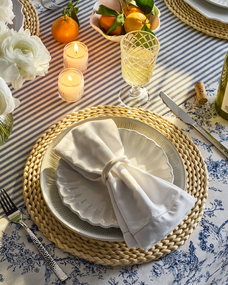 Plain White Table Linen | Petite Plume