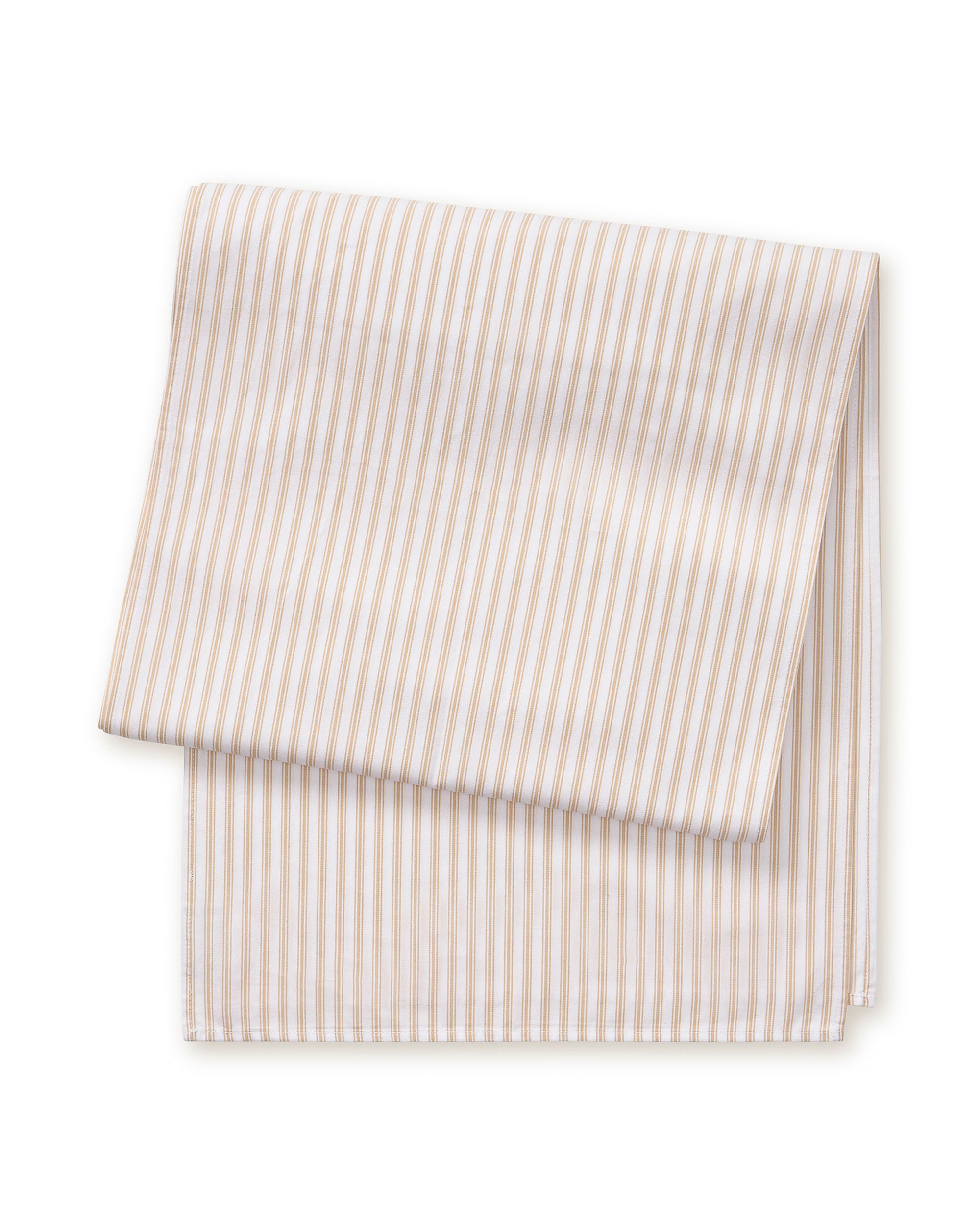 Signature Twill Table Runner in Camel Ticking